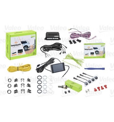 KIT 4 SENSORES APARCAMIENTO VALEO C/DISPLAY :: RGH MOTOR