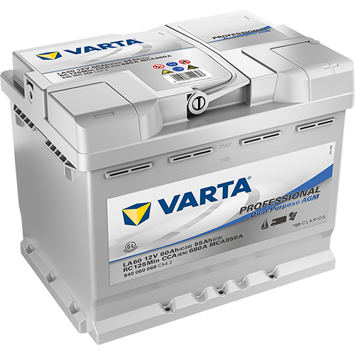 BATERÍA VARTA PROFESSIONAL DUAL PURPOSE AGM - 80AH - 800A :: RGH MOTOR